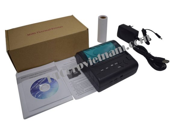 Máy In Di Động BLUETOOTH MINI PRINTER POS-8003DD - HTCorpVietNam